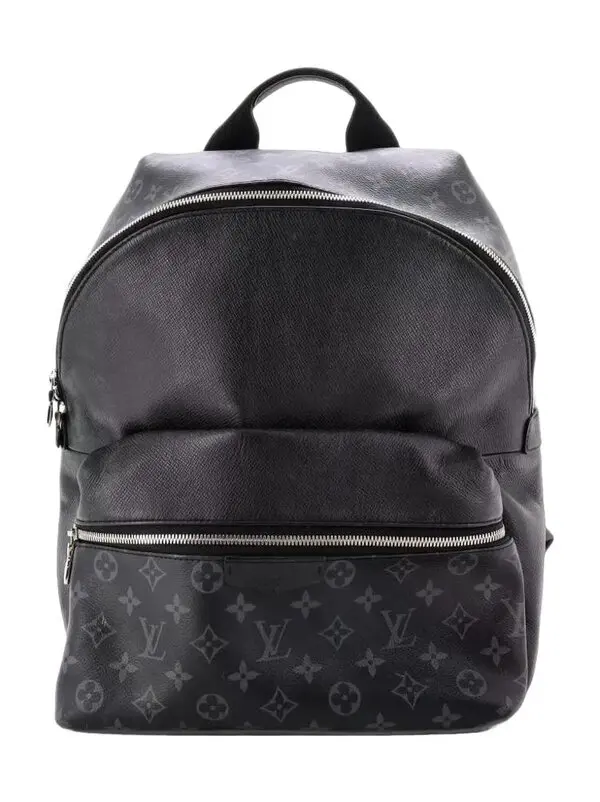 LOUIS VUITTON Discovery Monogram Taigarama Pm Backpack - Black