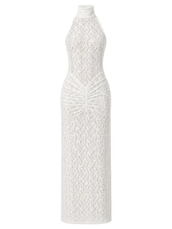 Delfi Sylvia Dress - White