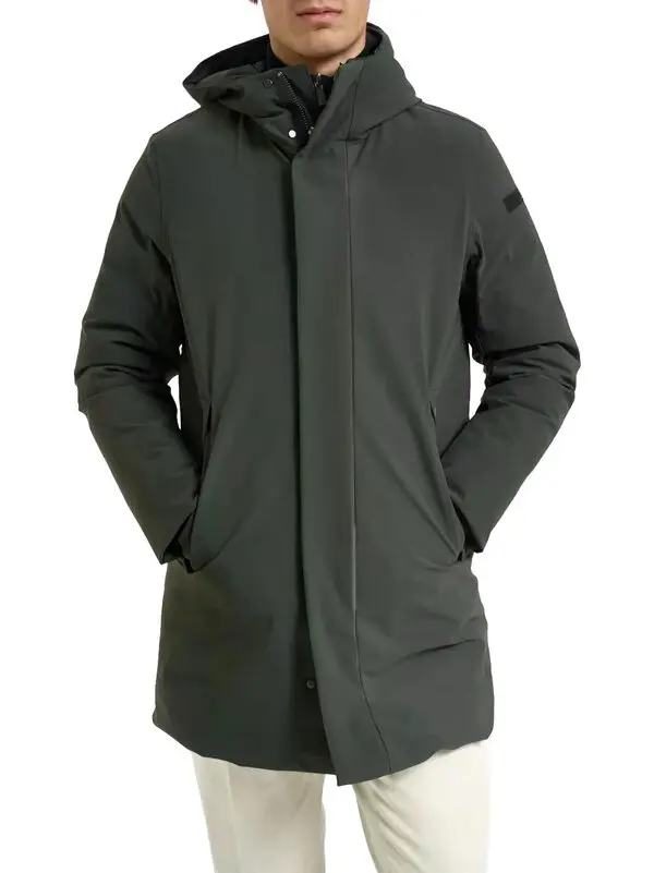 RRD Surflex Winter Eskimo Hooded Zip-up Jacket - Green