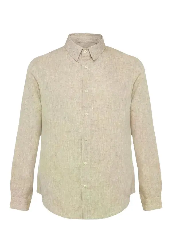 YVES SALOMON Linen Shirt - Neutrals