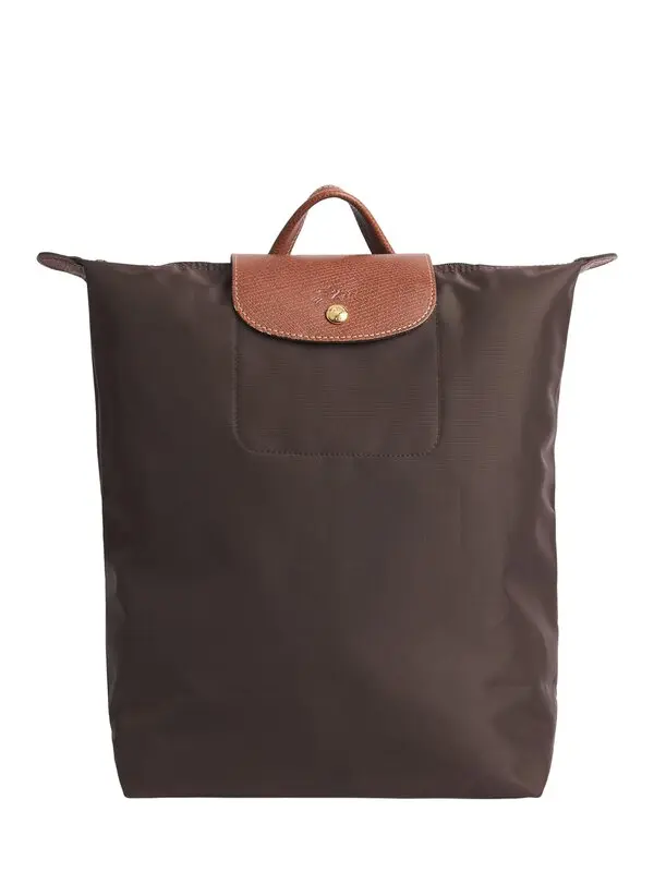 Longchamp Medium Le Pliage Original Backpack - Brown
