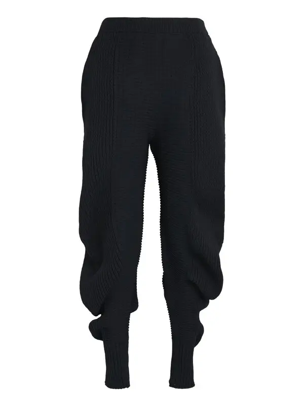 Issey Miyake Found Stone Trousers - Black