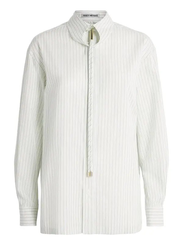 Issey Miyake Cotton Monsieur Shirt - Grey