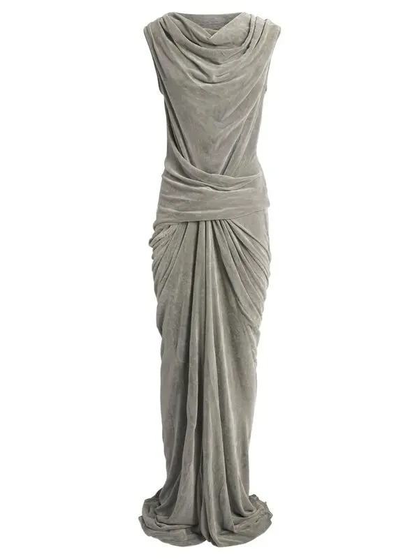 Rick Owens Strutter Maxi Dress - Brown
