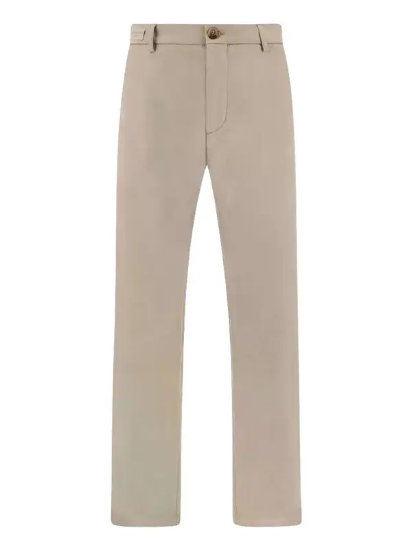 Paul & Shark Bellagio Wide-leg Chinos - Neutrals