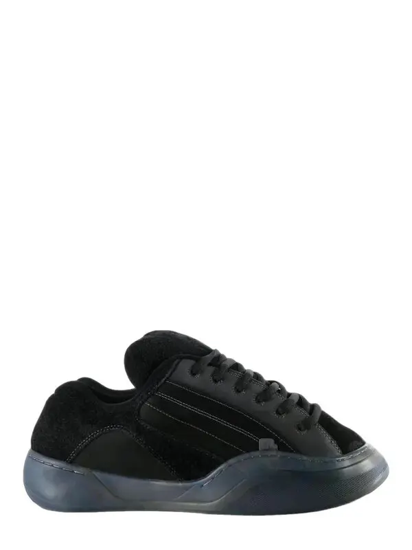 ERL Quad Vamp Panelled Sneakers - Black