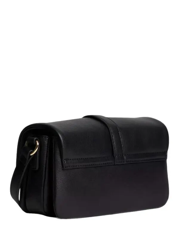 Tommy Hilfiger Libre Logo-plaque Shoulder Bag - Black