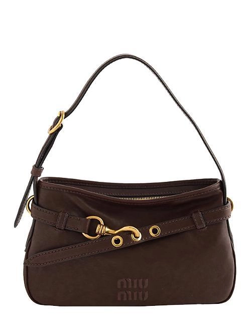 Miu Miu Aventure Small Leather Top-handle Bag - Radica