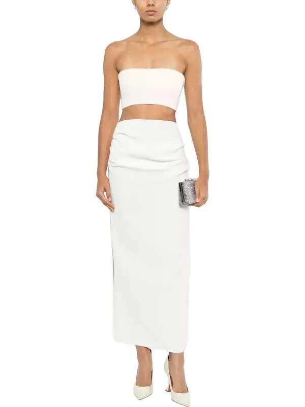 Maticevski Shocking Pencil Skirt - White