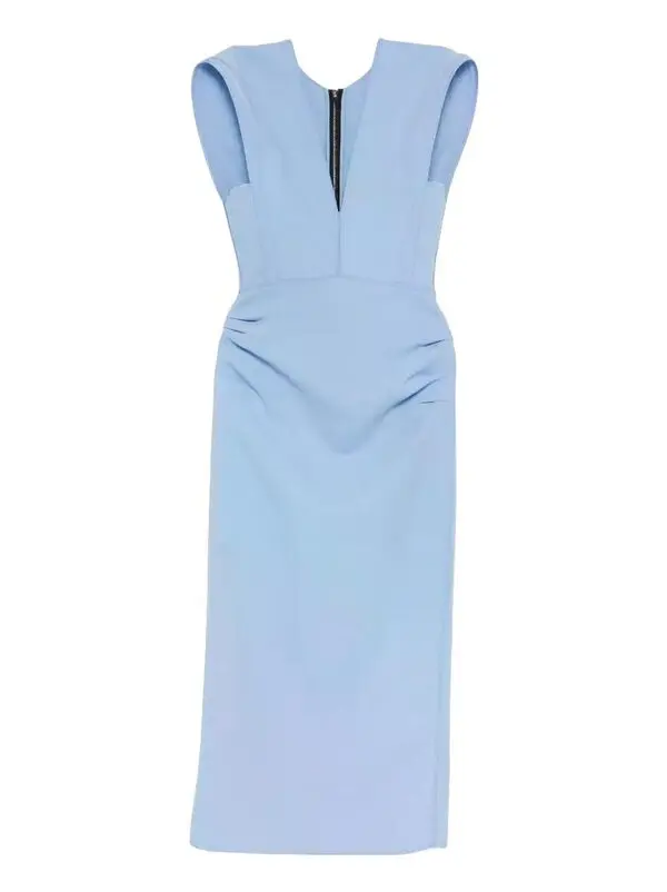 Maticevski Wingtip Dress - Blue