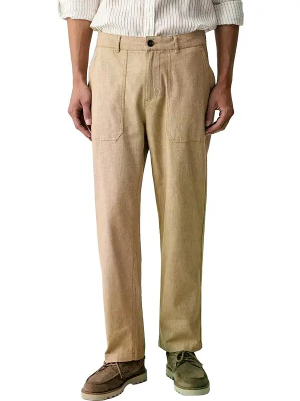 Scotch & Soda Harper Patch-pocket Chinos - Neutrals
