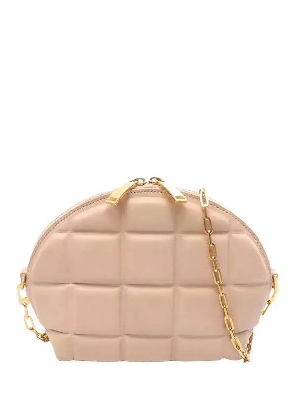 Bottega Veneta Half Moon Cross Body Bag - Neutrals