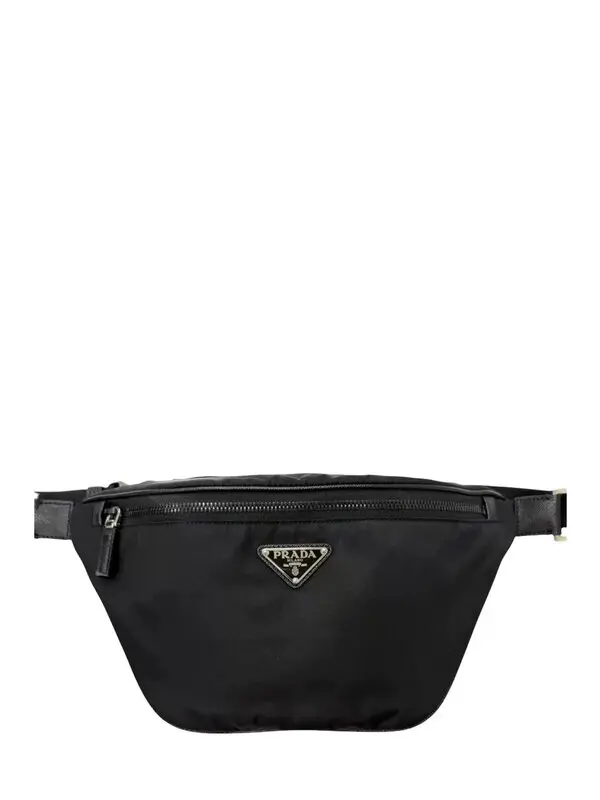Prada 2013-2026 Tessuto Belt Bag - Black