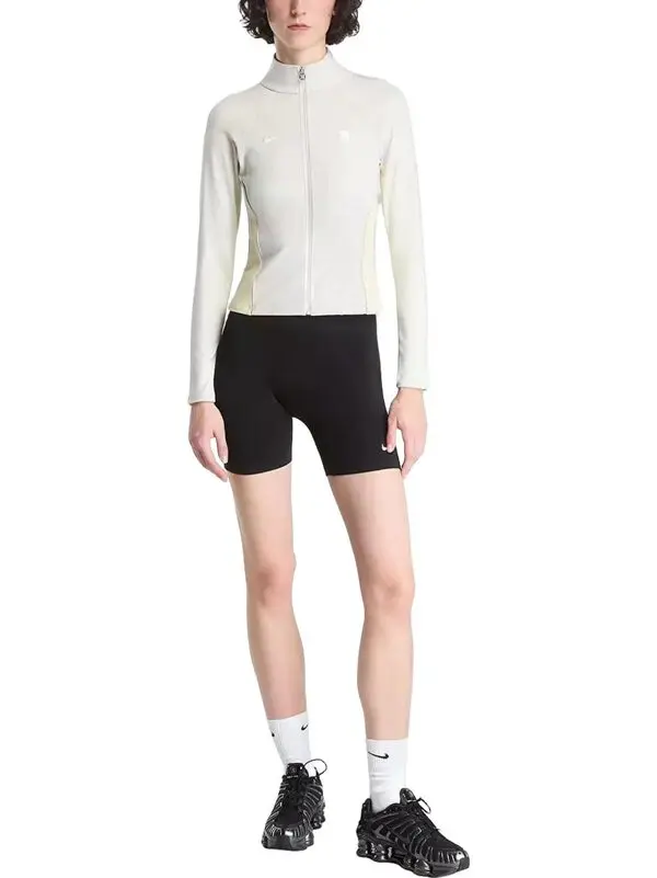 Nike Panelled Zip-up Track Jacket - Neutrals