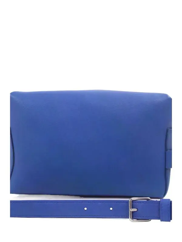 Celine 2025 Calfskin Take Away Crossbody Bag - Blue