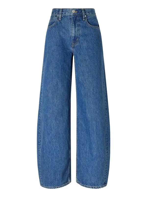 SLVRLAKE Estelle High-rise Wide-leg Jeans - Blue
