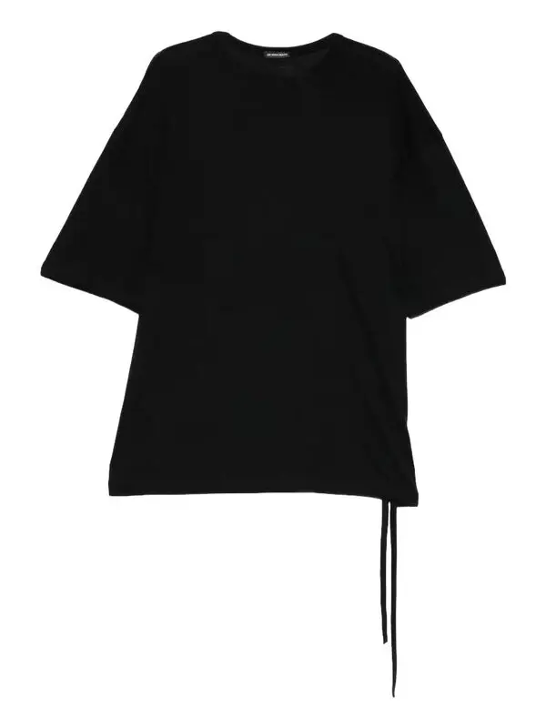 ANN DEMEULEMEESTER Dieter High T-shirt - Black