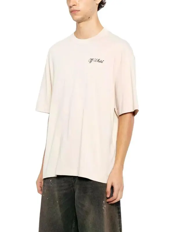 Off-White Script Skate Tee - Neutrals