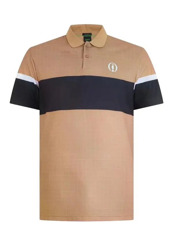 BOSS Colour-block Polo Shirt - Neutrals