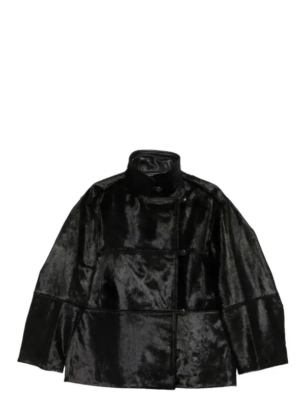RÓHE Pony-hair Jacket - Black