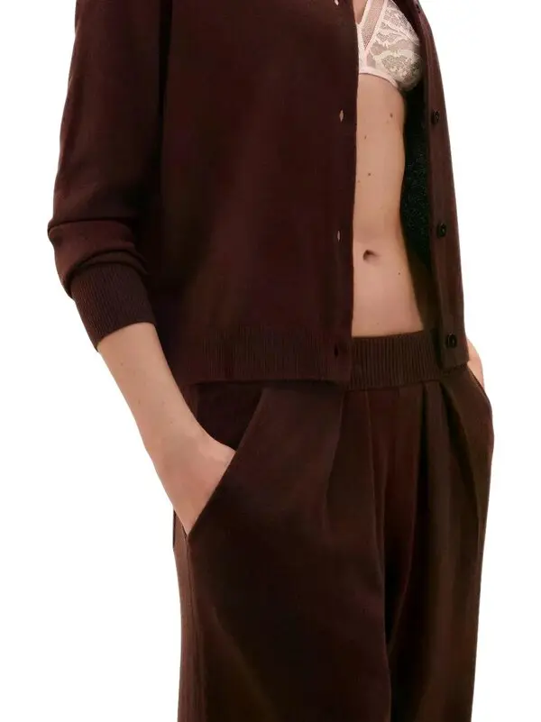 ERES Access Pleated Trousers - Brown