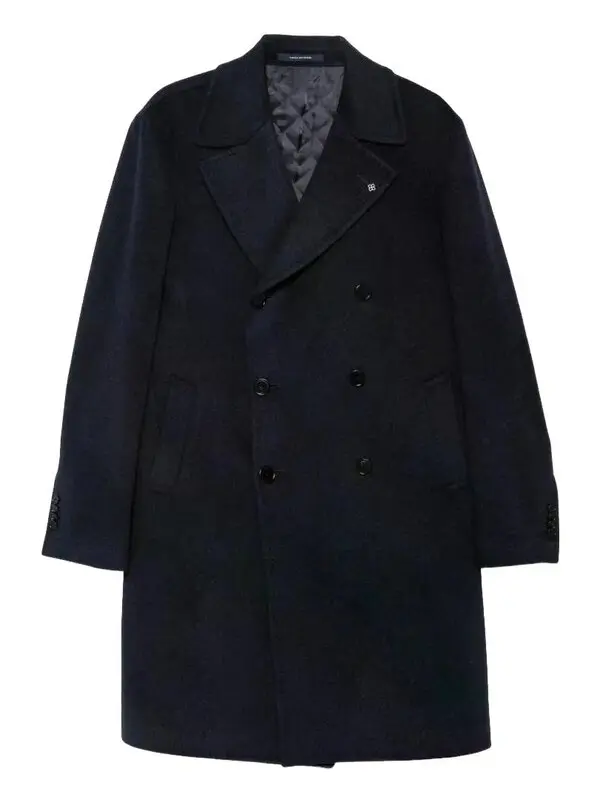 Tagliatore Double-breasted Coat - Blue