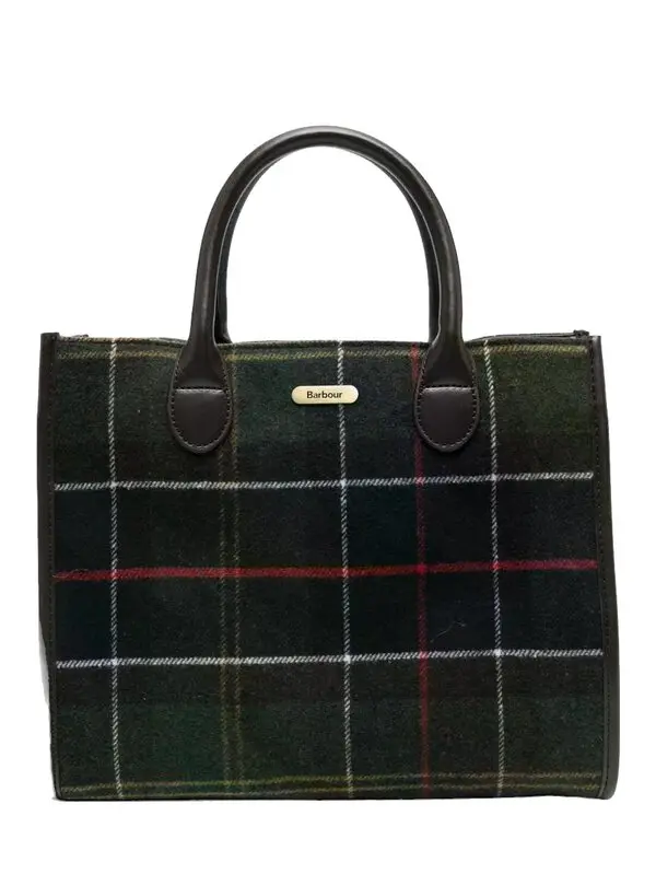 Barbour Classic Tartan Tote Bag - Green