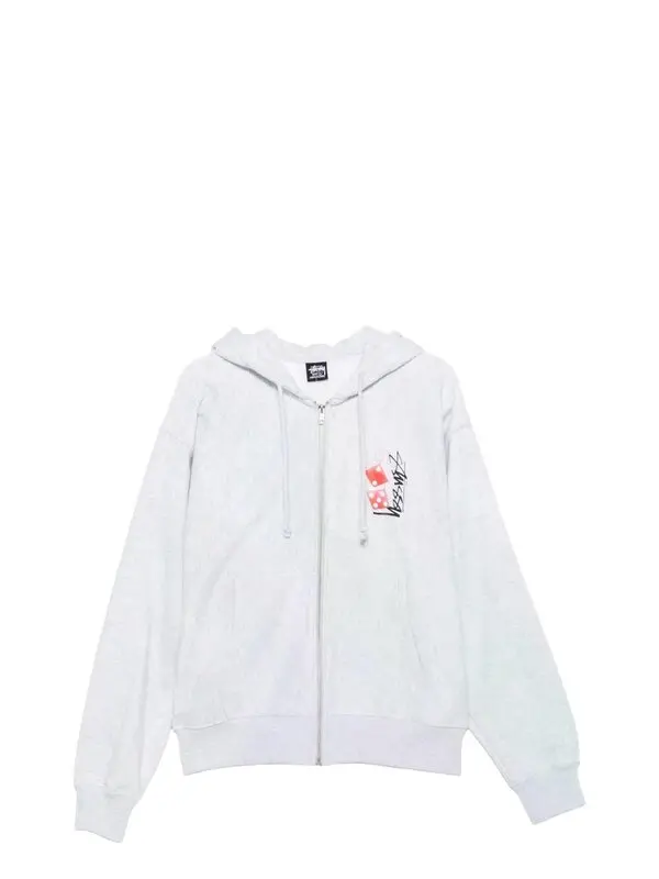StÜssy Zip-up Hoodie - Grey