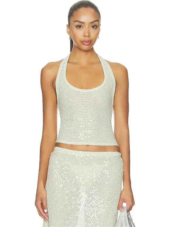 LOVERS AND FRIENDS Erika Sequin Top In . Also - Mint