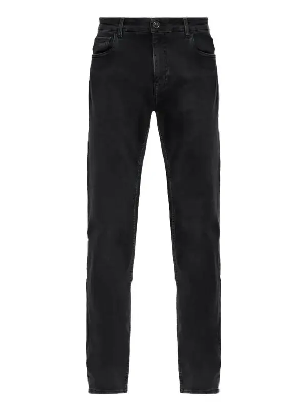 Etro Logo-button Jeans - Black