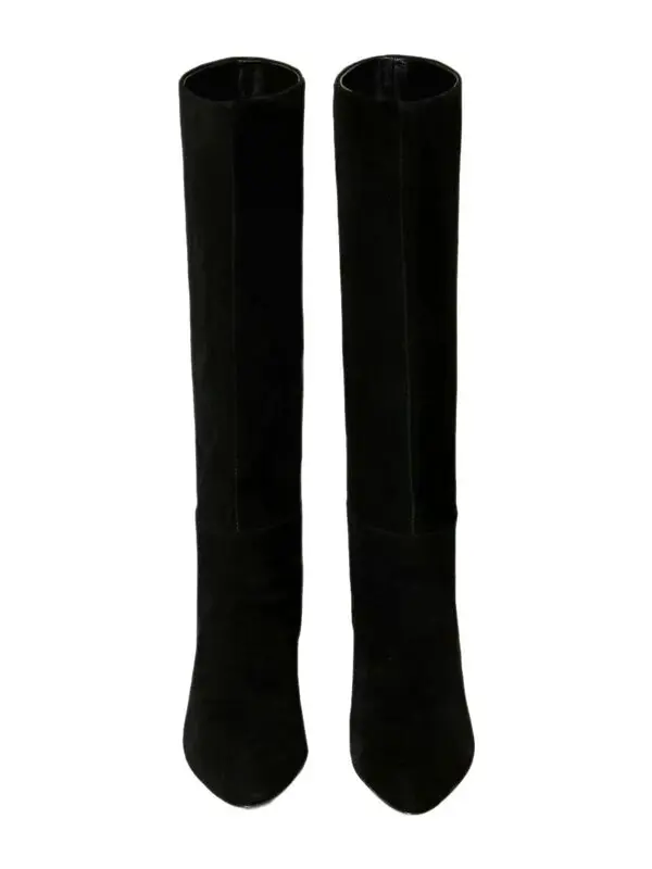 TWINSET High Suede Boots - Black
