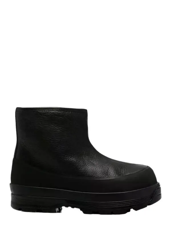 Diemme Badia Shearling Leather Boots - Black