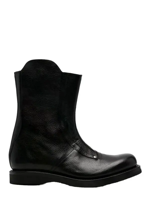 Our Legacy Moto Leather Boots - Black