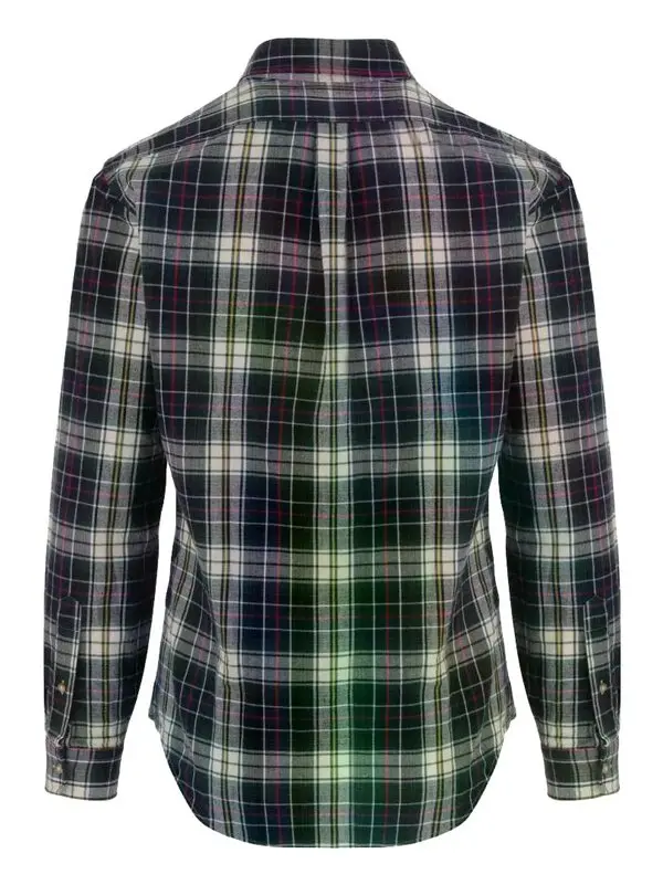 Polo Ralph Lauren Check-print Button-down Shirt - Blue