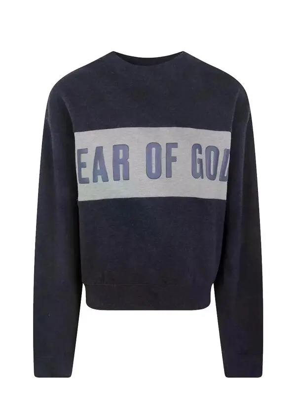 Fear Of God Panelled Classic Sweatshirt - Grey