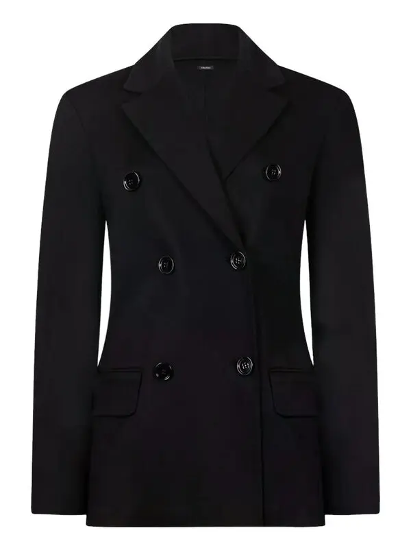 Max Mara Double-breasted Blazer - Black