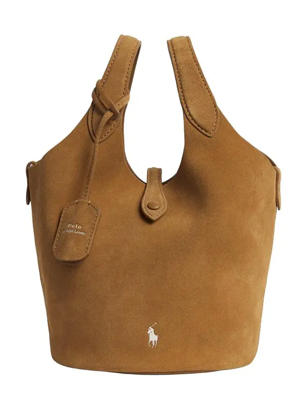 Polo Ralph Lauren Suede Cross-body Bag - Brown