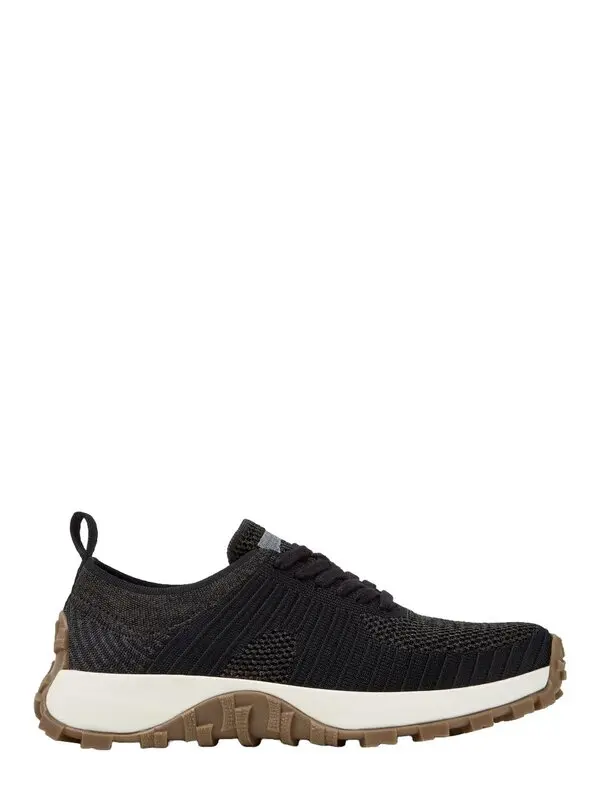 Camper Drift Trail Low-top Sneakers In Recycled Pet With Vibram Rubber Sole - Black