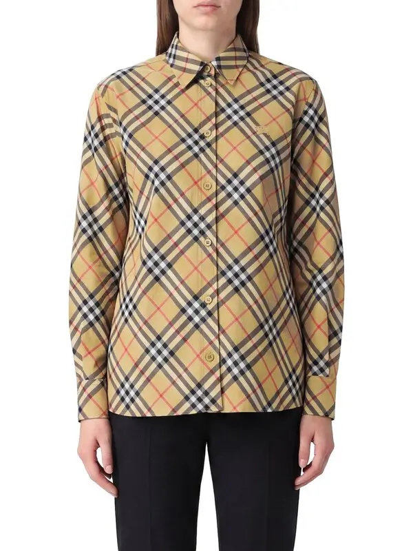 Burberry Vintage Check Cotton Shirt - Sand