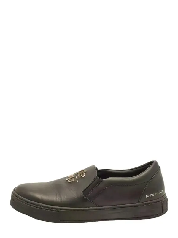 Philipp Plein Skull Slip-on Sneakers - Black