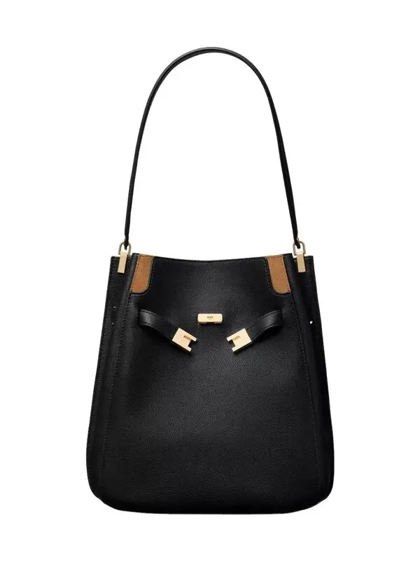 Tory Burch Lee Radziwill Bucket Bag - Black