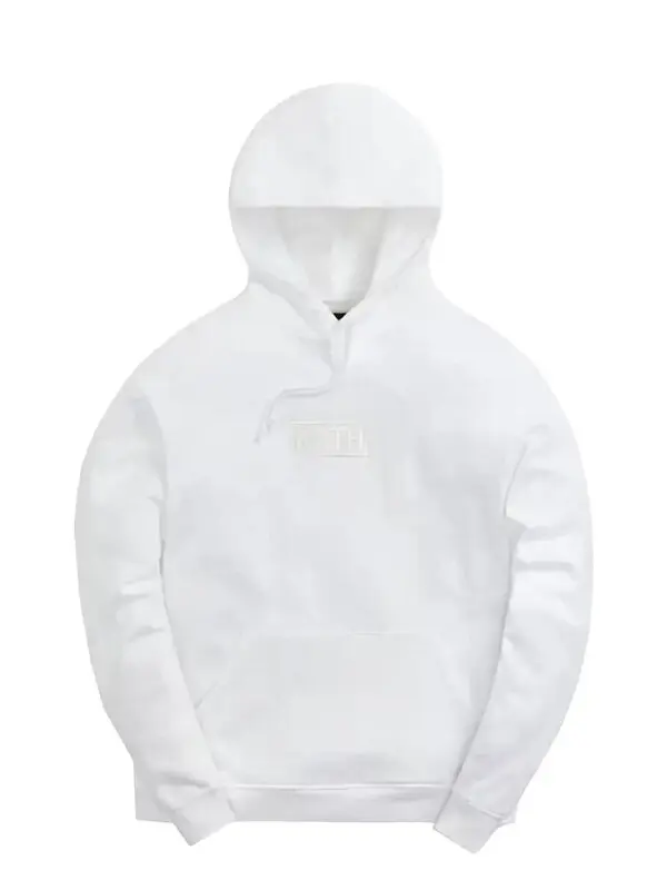 Kith Logo-detail Hoodie - White
