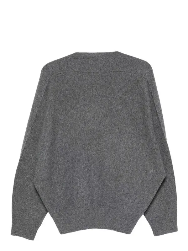 LISA YANG Haily Short-sleeve Sweater - Grey