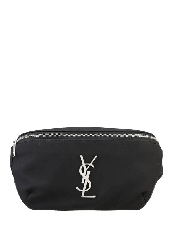 Saint Laurent Logo Pouch - Black
