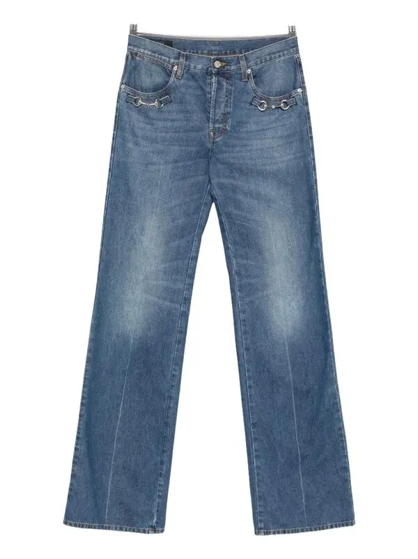 Gucci Denim Cotton Jeans - Blue