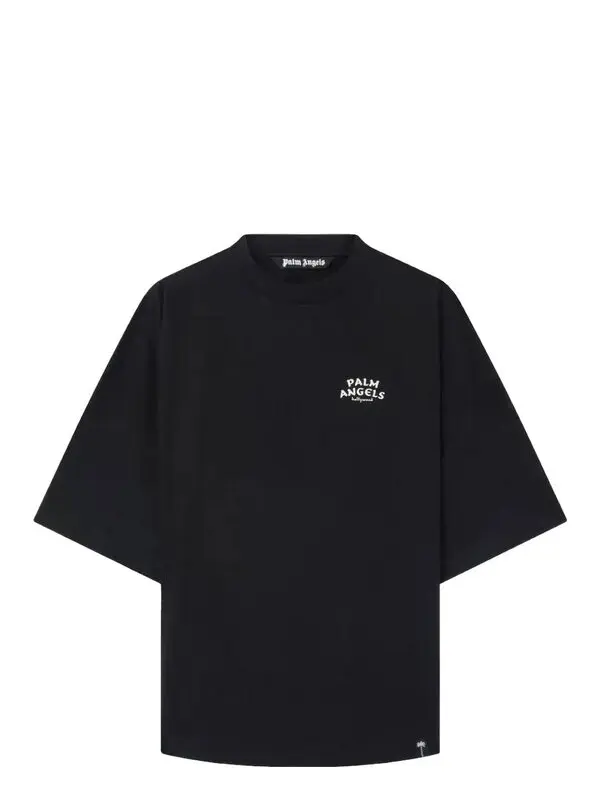 Palm Angels Drift Back Over T-shirt - Black