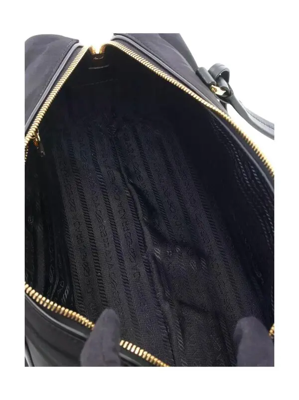 Prada Re-nylon Top Handle Bag - Black