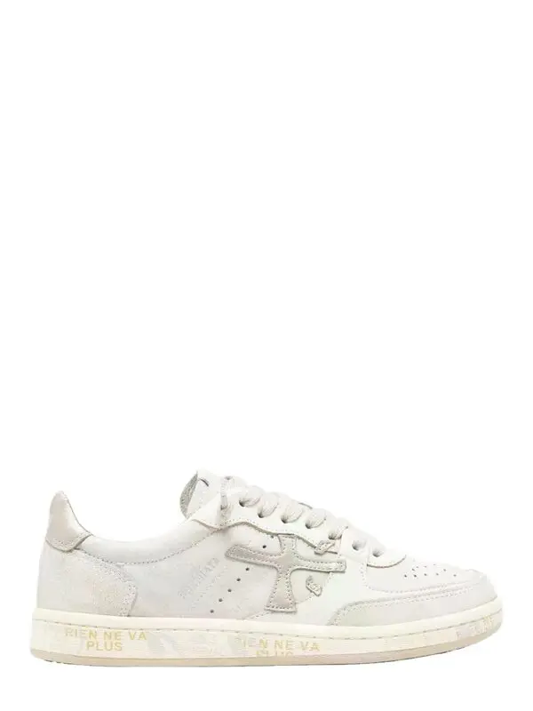 Premiata Logo-patch Sneakers - Grey