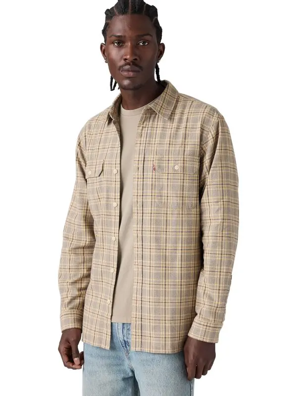 LEVI'S Jackson Worker Overshirt - Grey