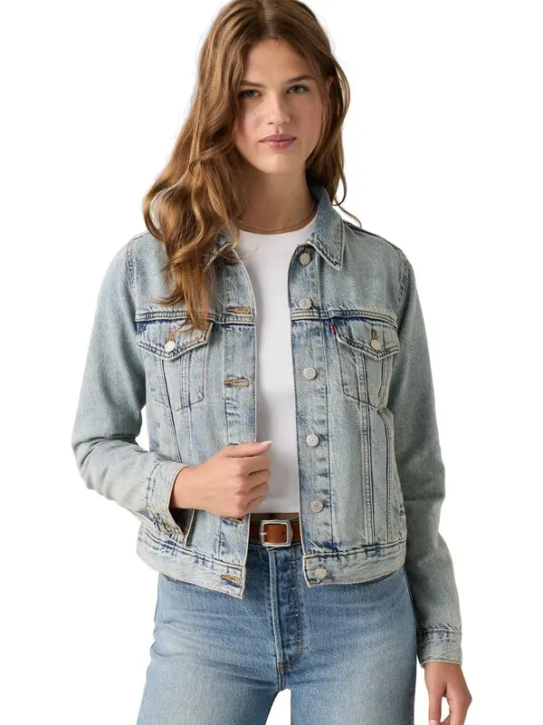 LEVI'S Original Denim Trucker Jacket - Blue
